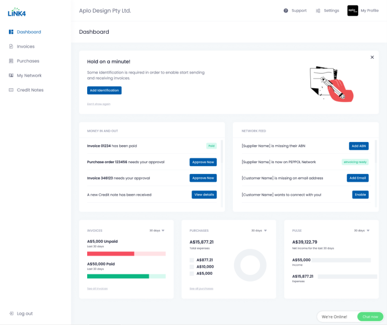 eInvoicing Australia | Peppol-Certified Provider | Link4 Australia